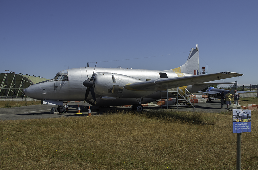 Vickers Varsity T.1 walk around - Jets of the Cold War