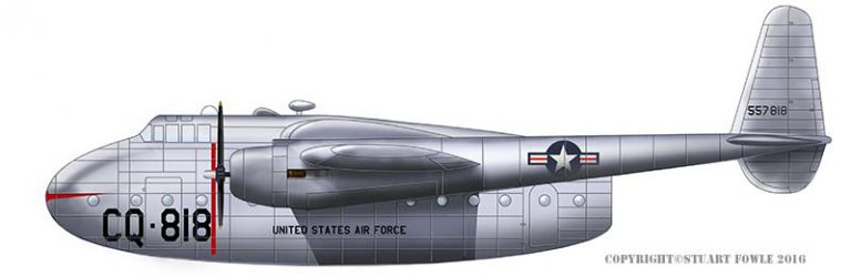Fairchild C-82 Packet - Jets of the Cold War